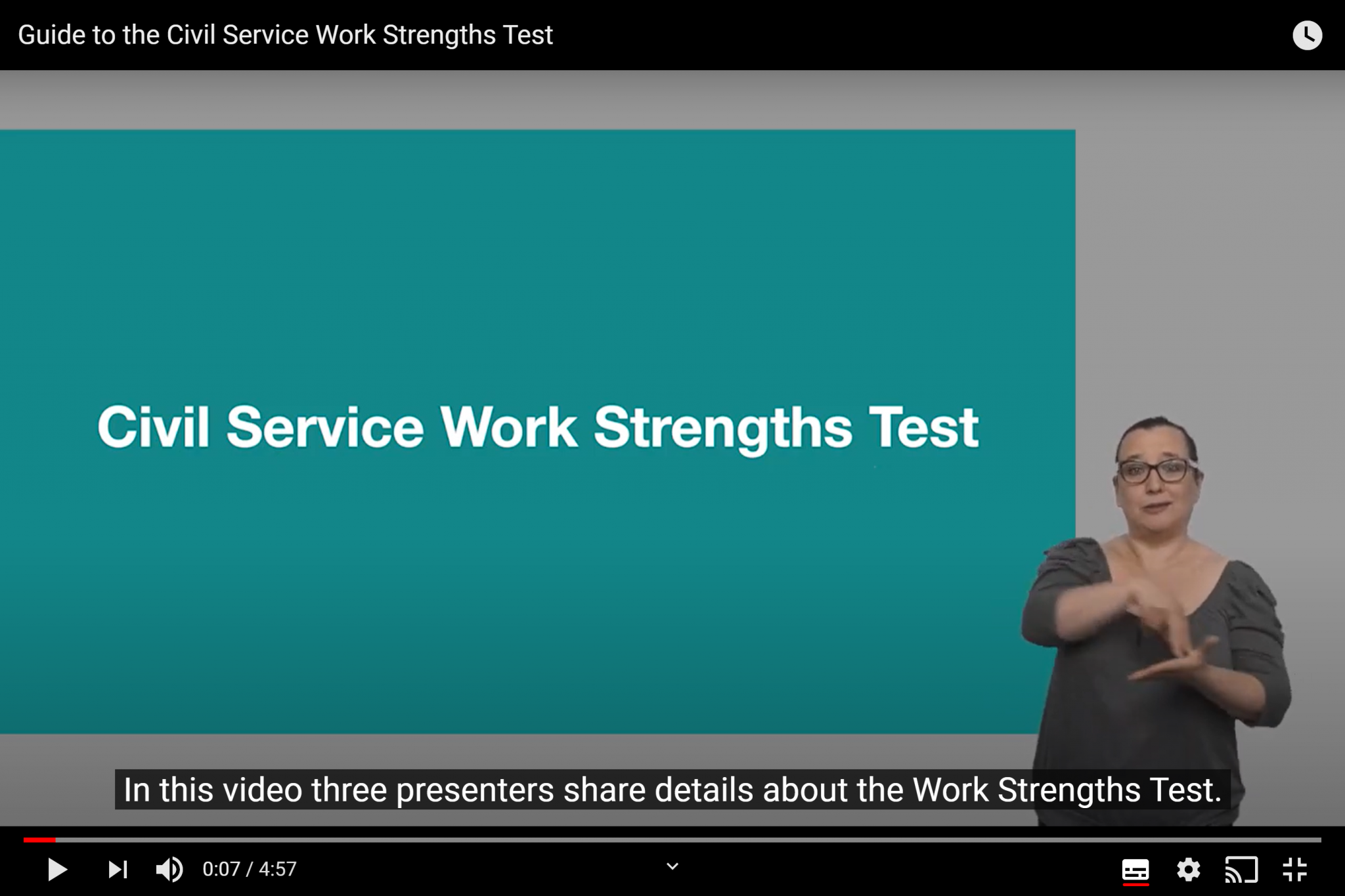 Modernising tests and assessments to recruit for the Civil Service of ...